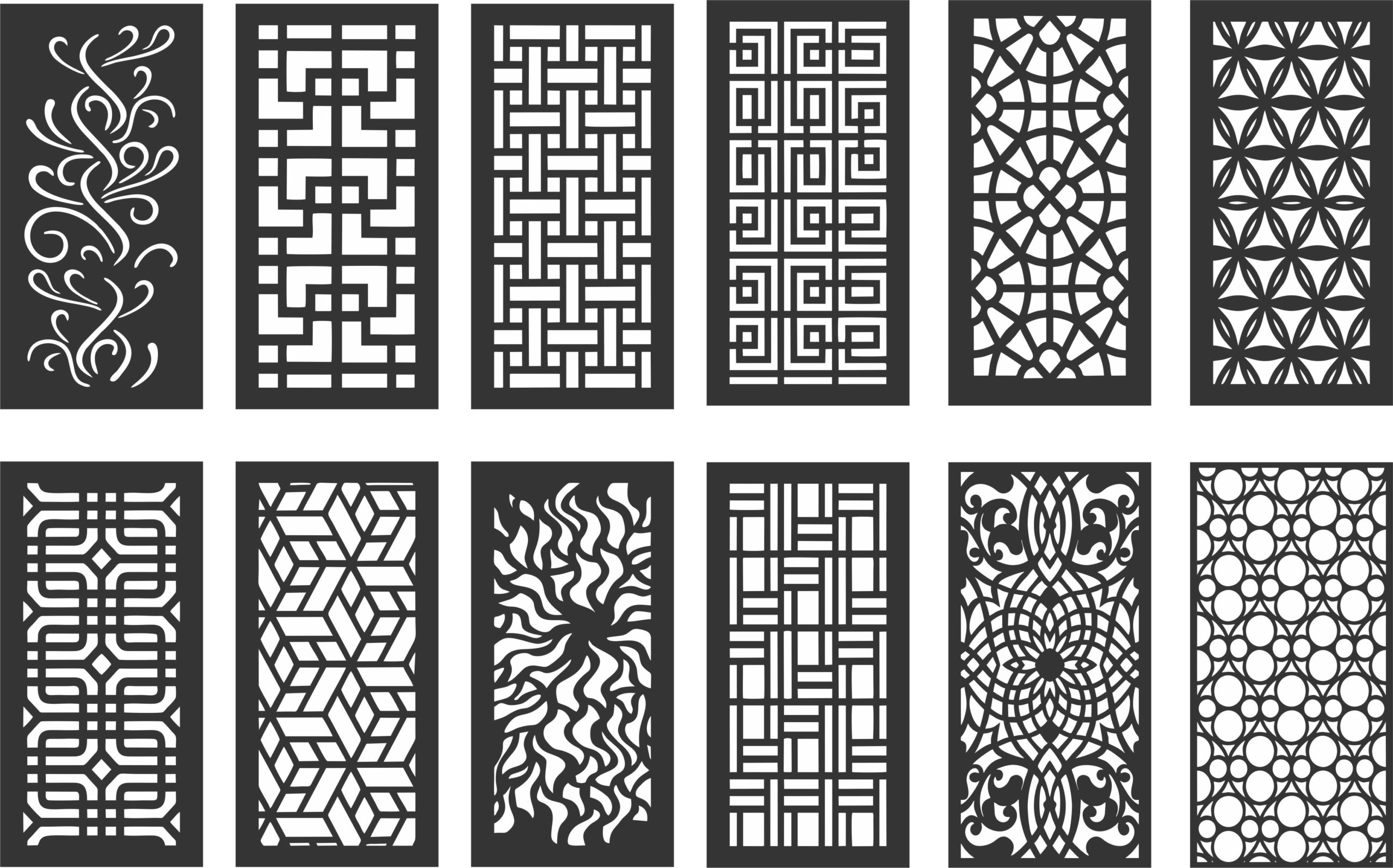 Simple Islamic Pattern DWG File - Cnc File