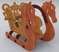 Sleigh dxf File - CNC FILE