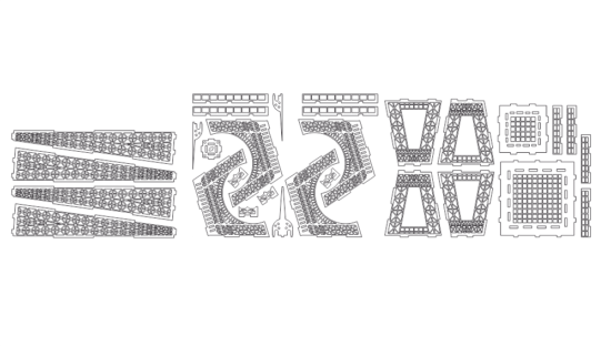 12 Inch Ruler dxf File - CNC FILE