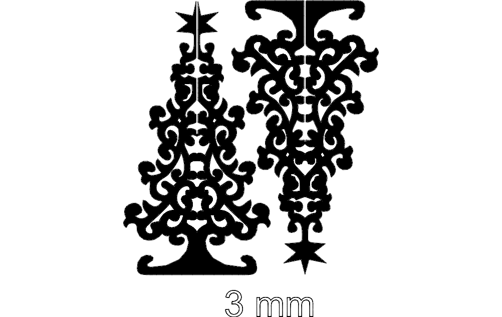 Tree Stand dxf File - CNC FILE