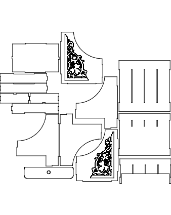 Allah dxf File - CNC FILE