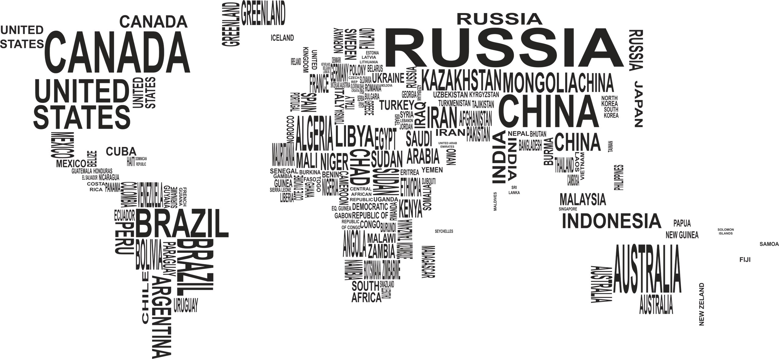 World Map Vector Free Vector - CNC FILE