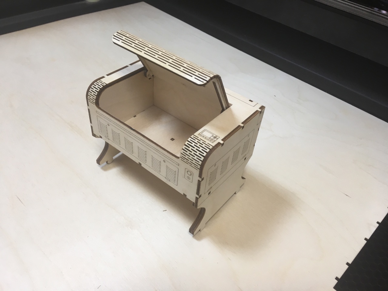 Laser Cut Card Holder Free Vector - CNC FILE