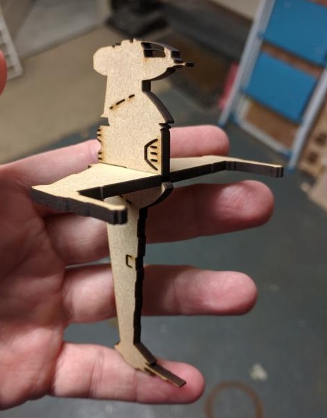 A10 Aircraft Front dxf File - CNC FILE