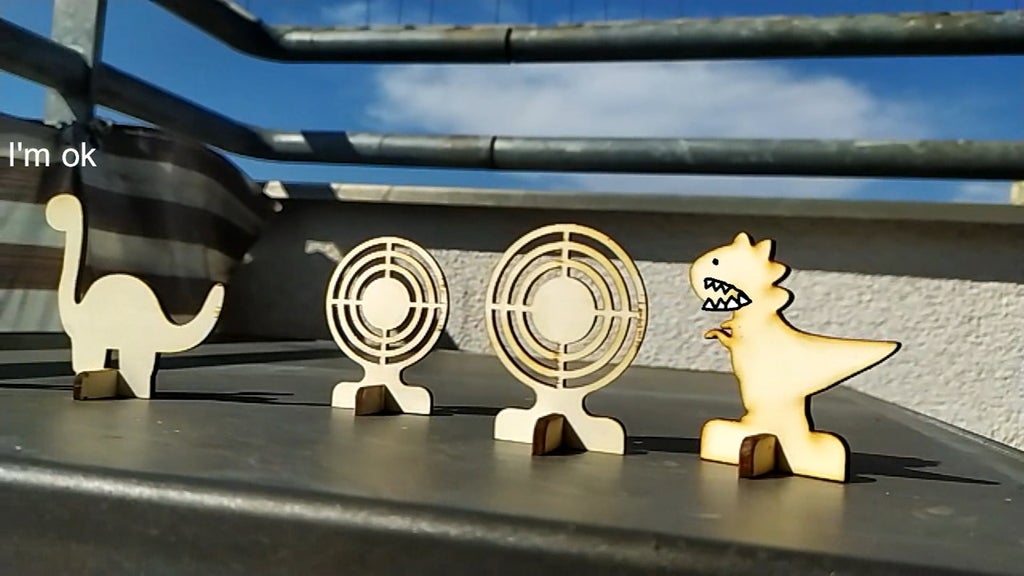 Laser Cut Shooting Targets DXF File - CNC FILE